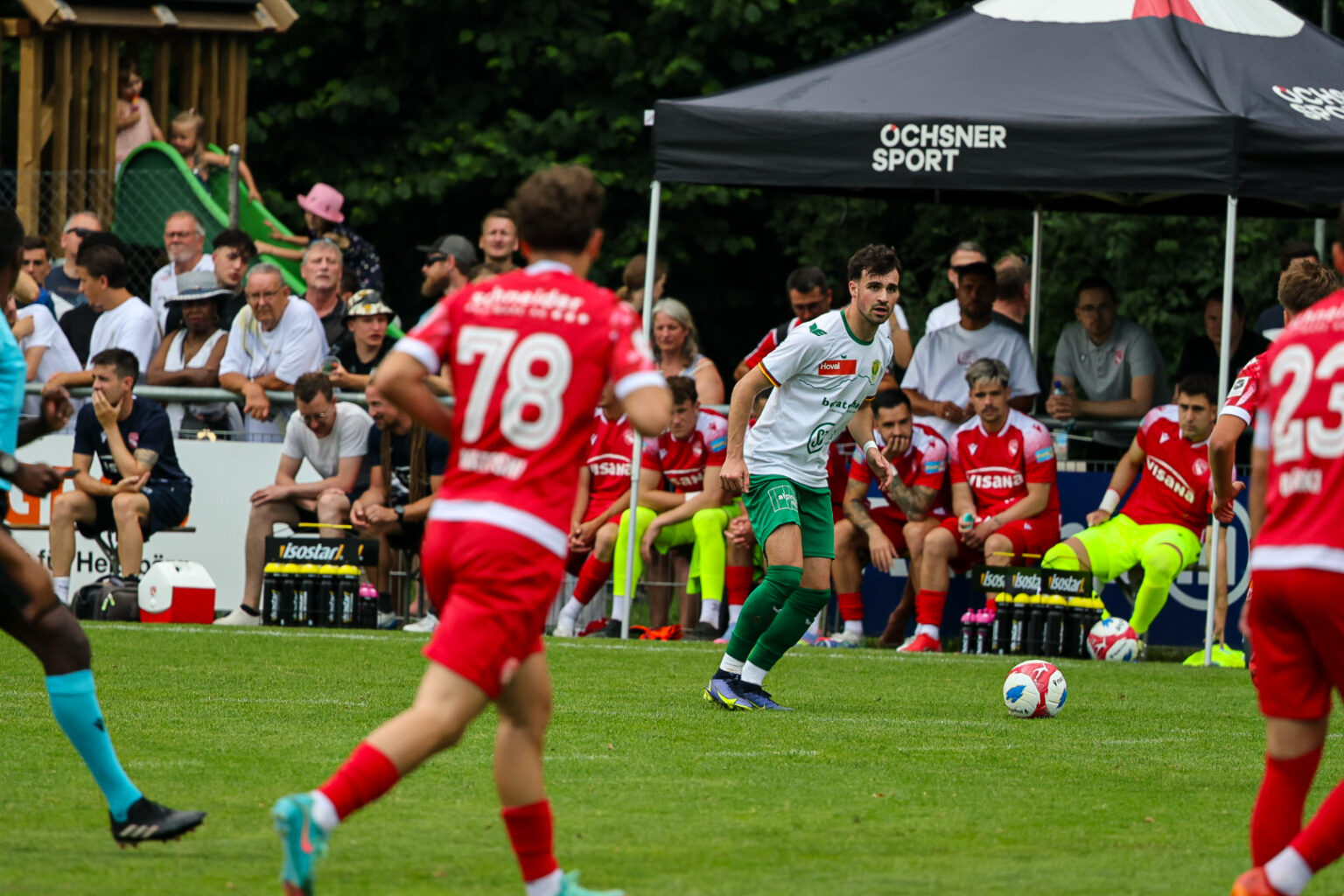 Ein erster, gelungener Test in Heimberg – SC Kriens